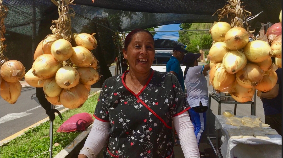 Xinia, the most cheerful face at San Vicente's farmer's market - NATIVU ...